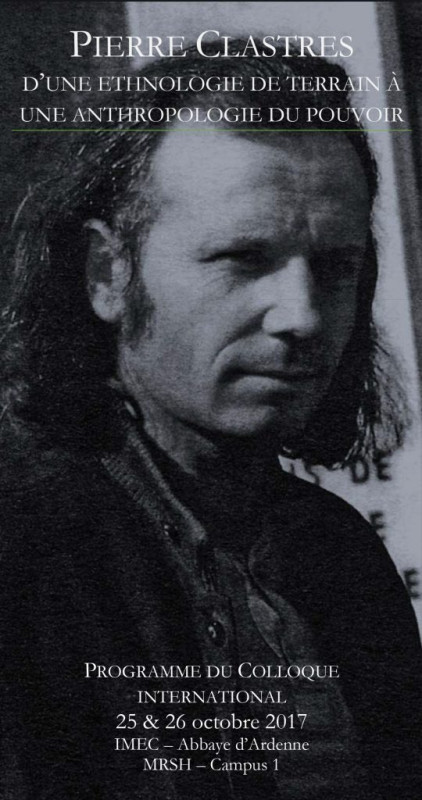 Institut Mémoires de l’édition contemporaine | Pierre Clastres. D’une ...