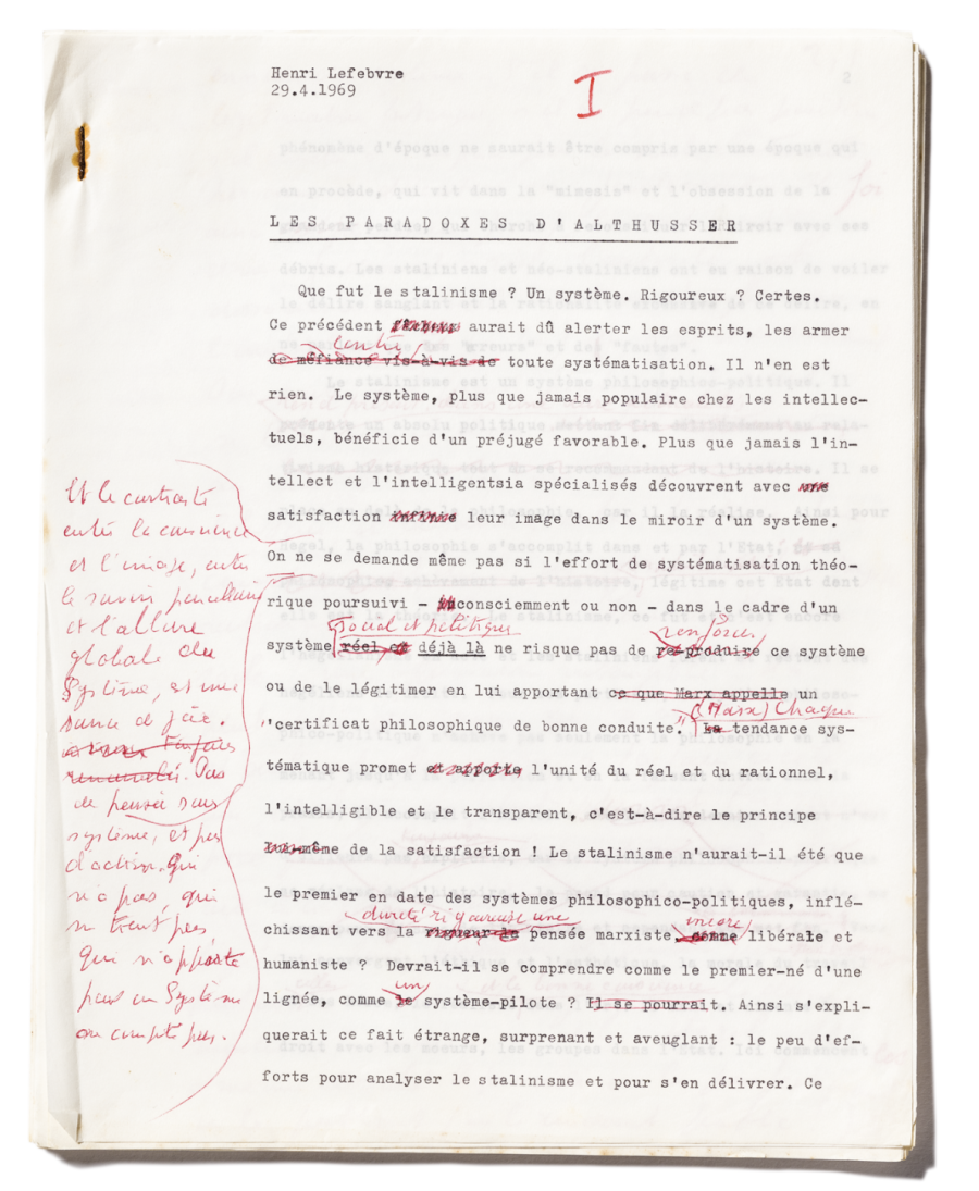 Institut Mémoires de l’édition contemporaine | Henri Lefebvre, une ...